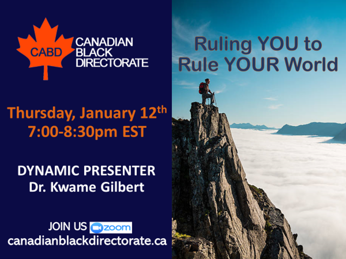 Upcoming Events – Canadian Black Directorate
